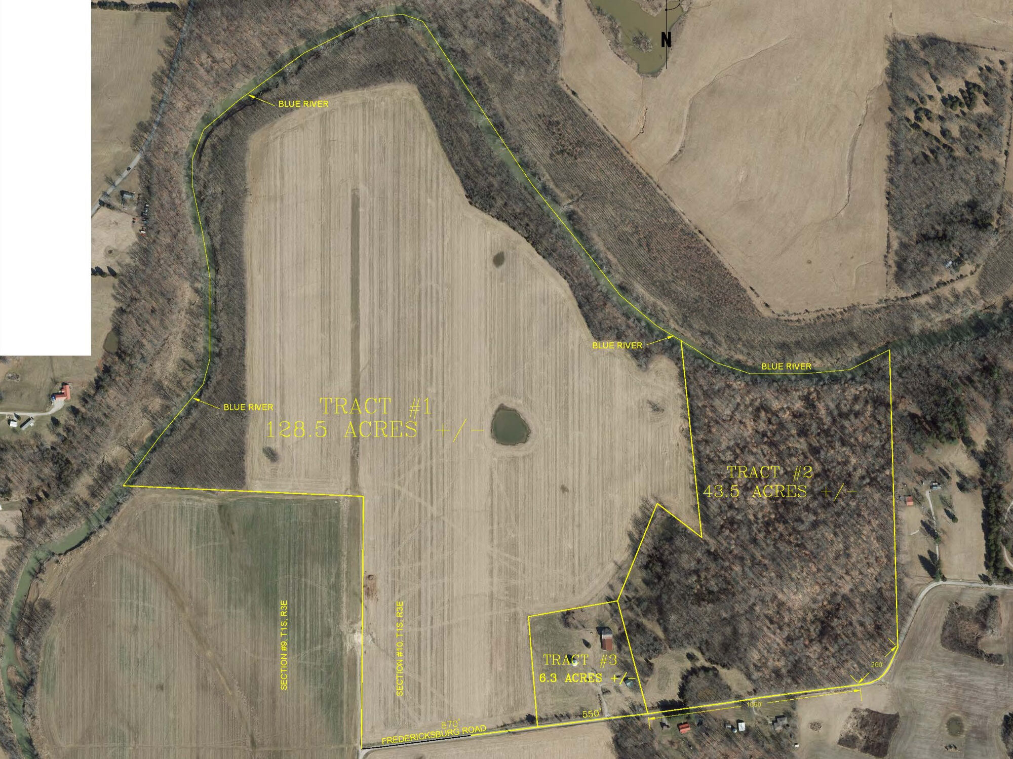 175 Ac With 1 Mile Of Blue River Frontage Washington Co Land Auction